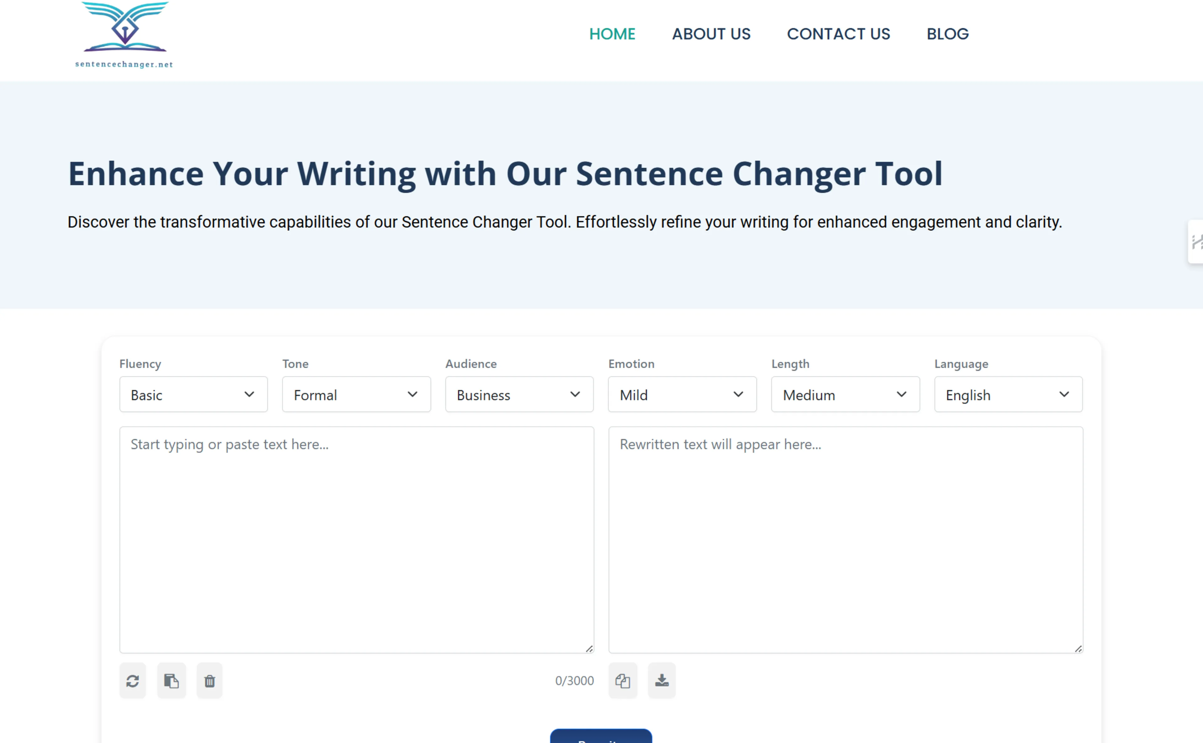 Améliorez vos Textes avec notre Outil de Changement de Phrase - IA-insights