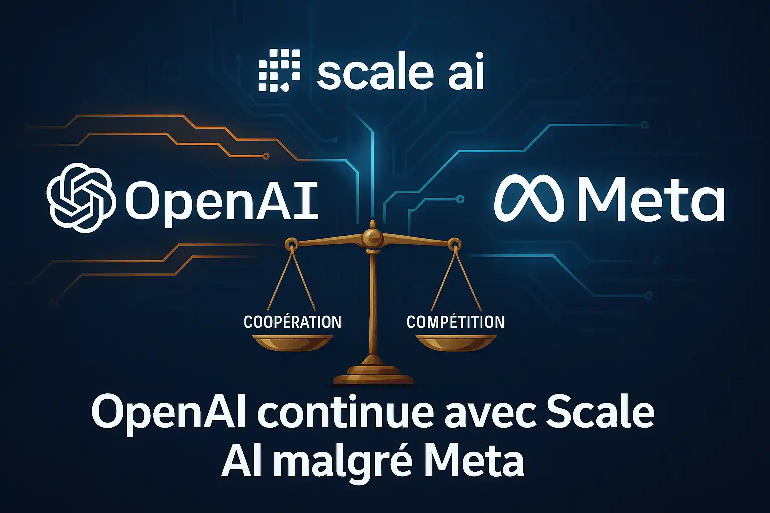 OpenAI poursuit sa collaboration avec Scale AI malgré le rapprochement ...