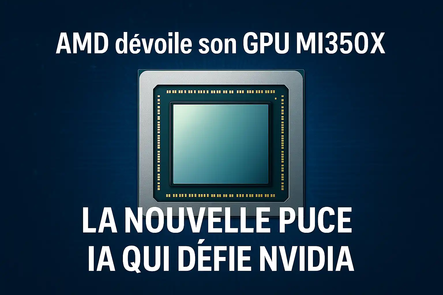 AMD MI350X : la nouvelle puce IA qui défie NVIDIA - IA-insights
