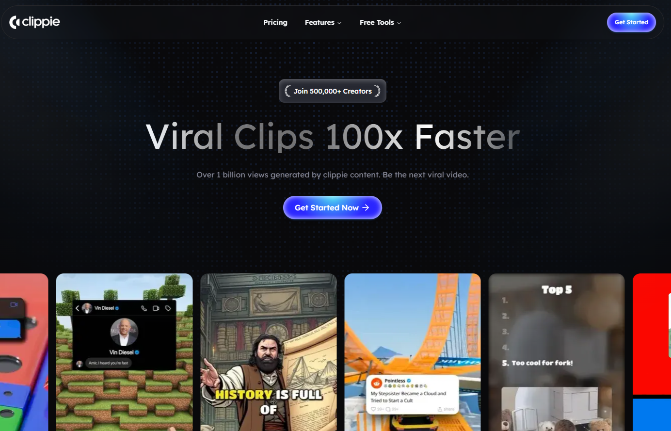 Clippie AI : Transformez vos idées en vidéos - IA-insights