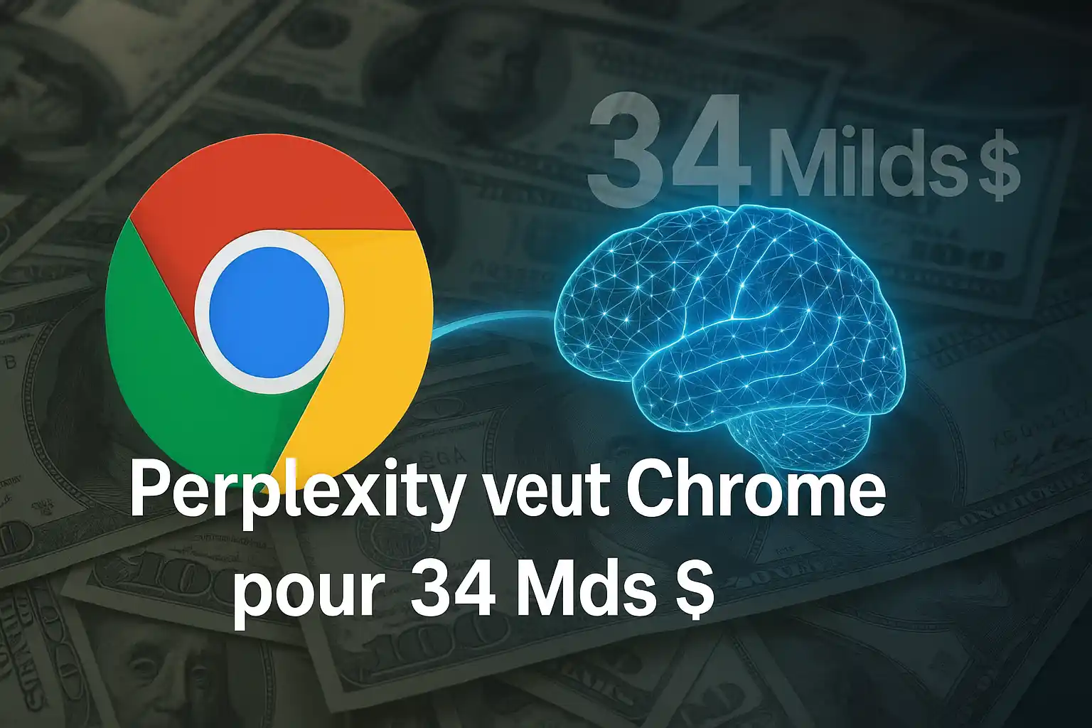 Perplexity veut racheter Chrome pour 34 milliards - IA-insights