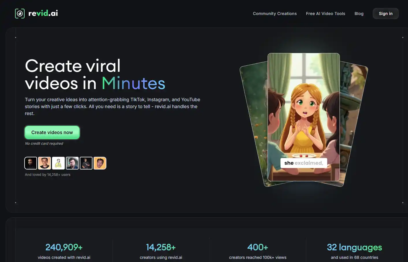 Revid AI : creer des videos courtes par IA - avis et prix 2026