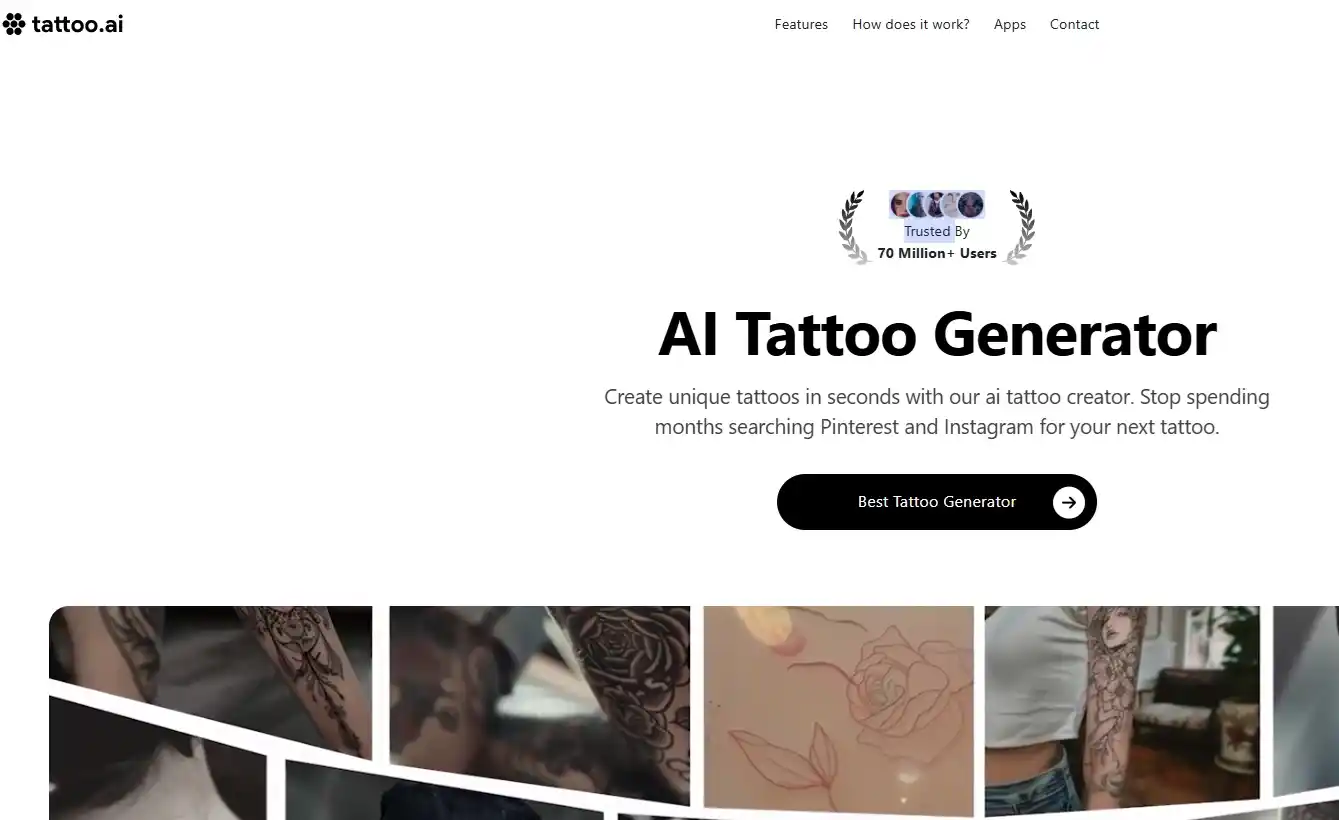 Tattoo AI - Générateur designs tatouage IA en ligne